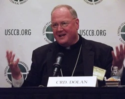 Cardinal Dolan praises immigration bill as step forward