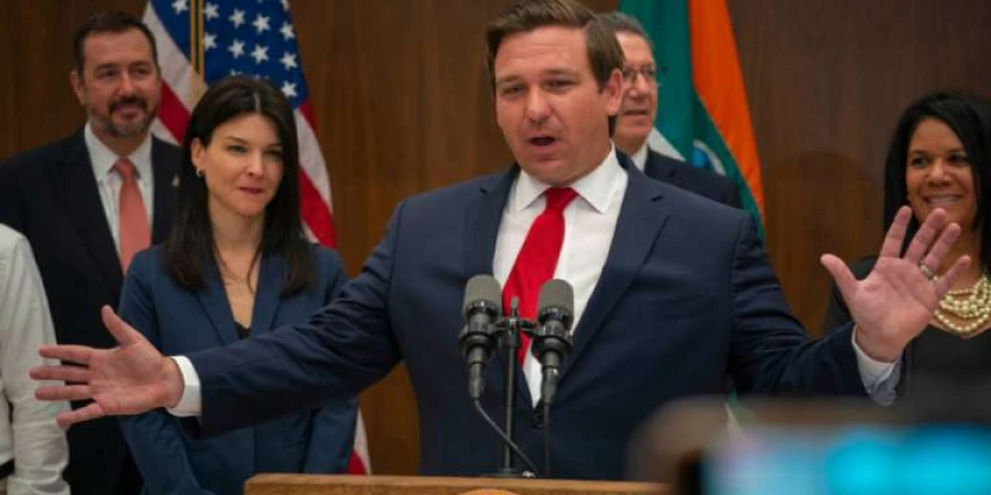 DeSantis criticized for running ‘God made a fighter ad’ | Catholic News ...