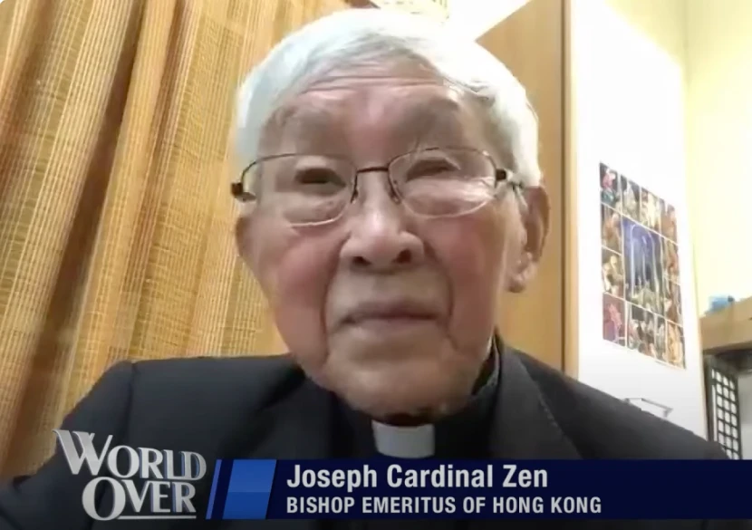 Cardinal Zen discusses his new book for Lent and concerns for the ...