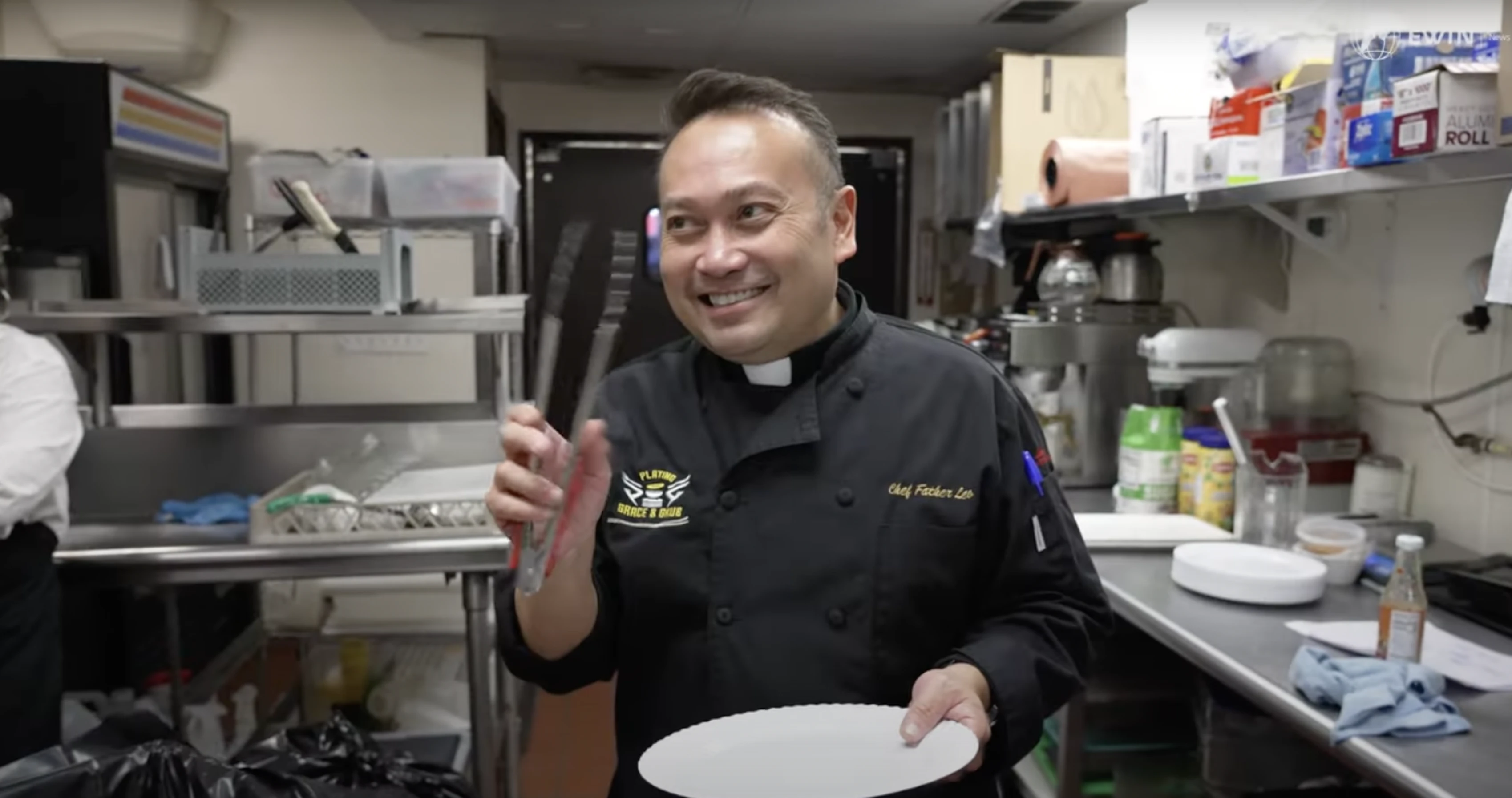 Priest chef Father Leo opens restaurant to serve second chances and ...