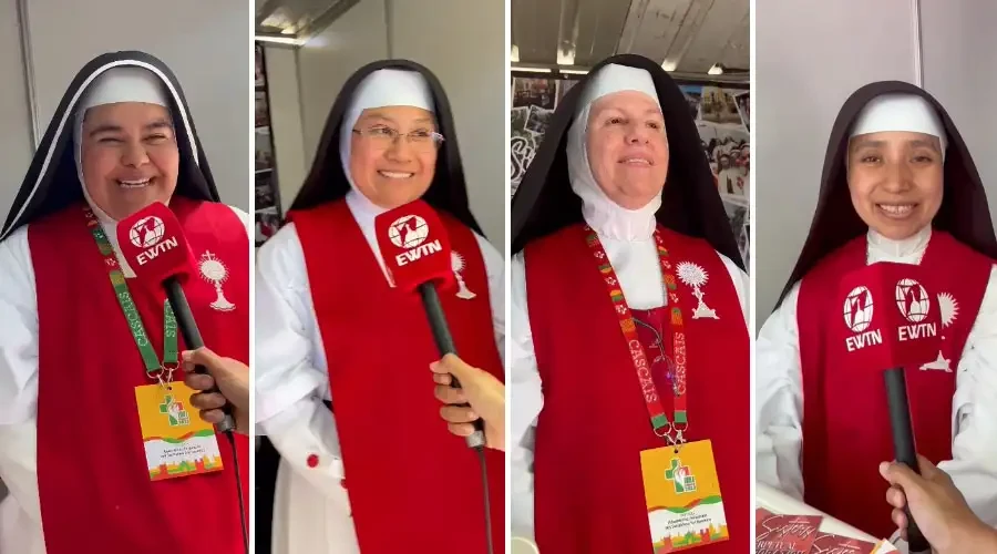 These cloistered nuns who never leave the convent are at WYD for the ...