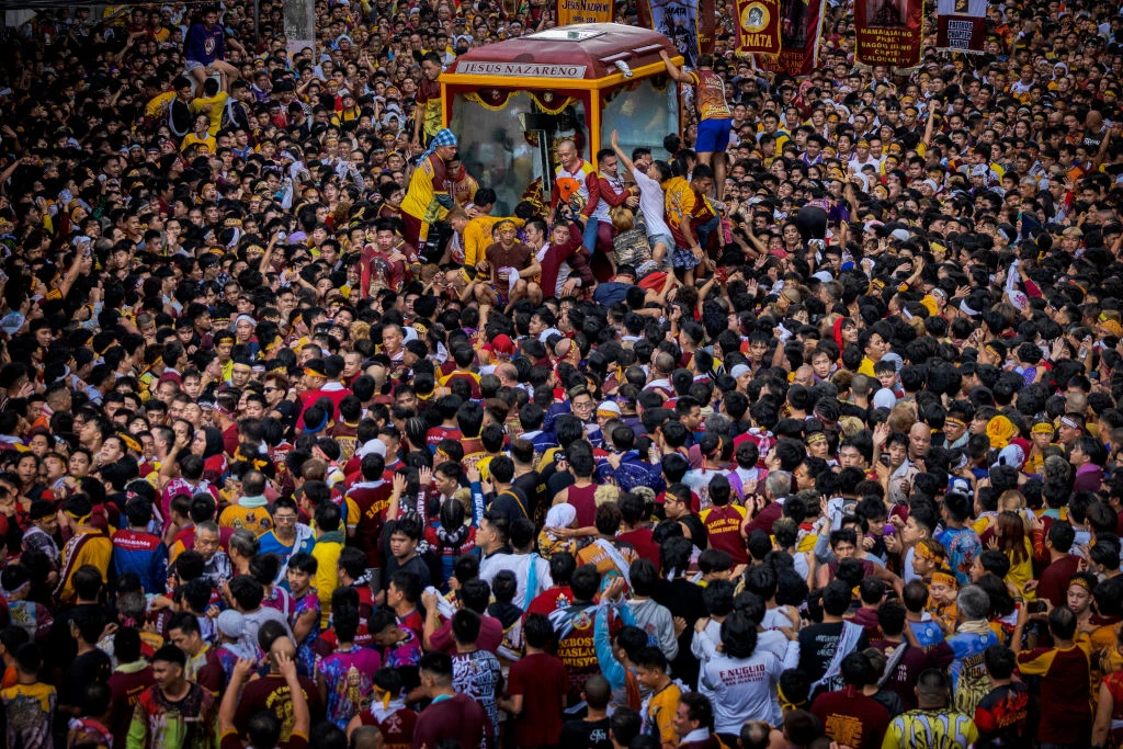 Black Nazarene procession attracts millions in the Philippines ...