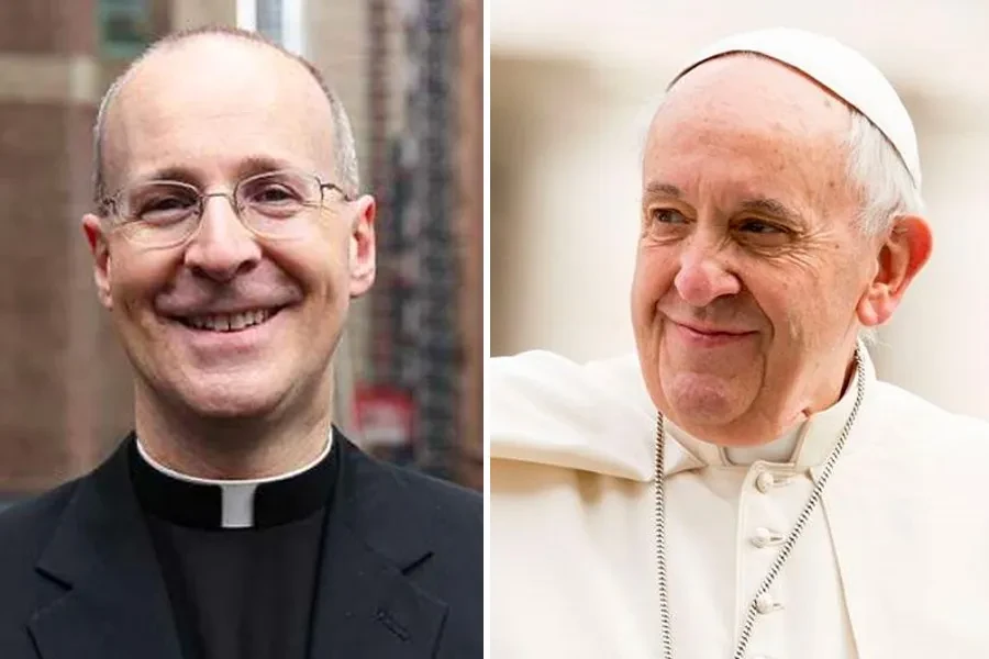 Pope Francis meets with Father James Martin at Vatican | Catholic News ...