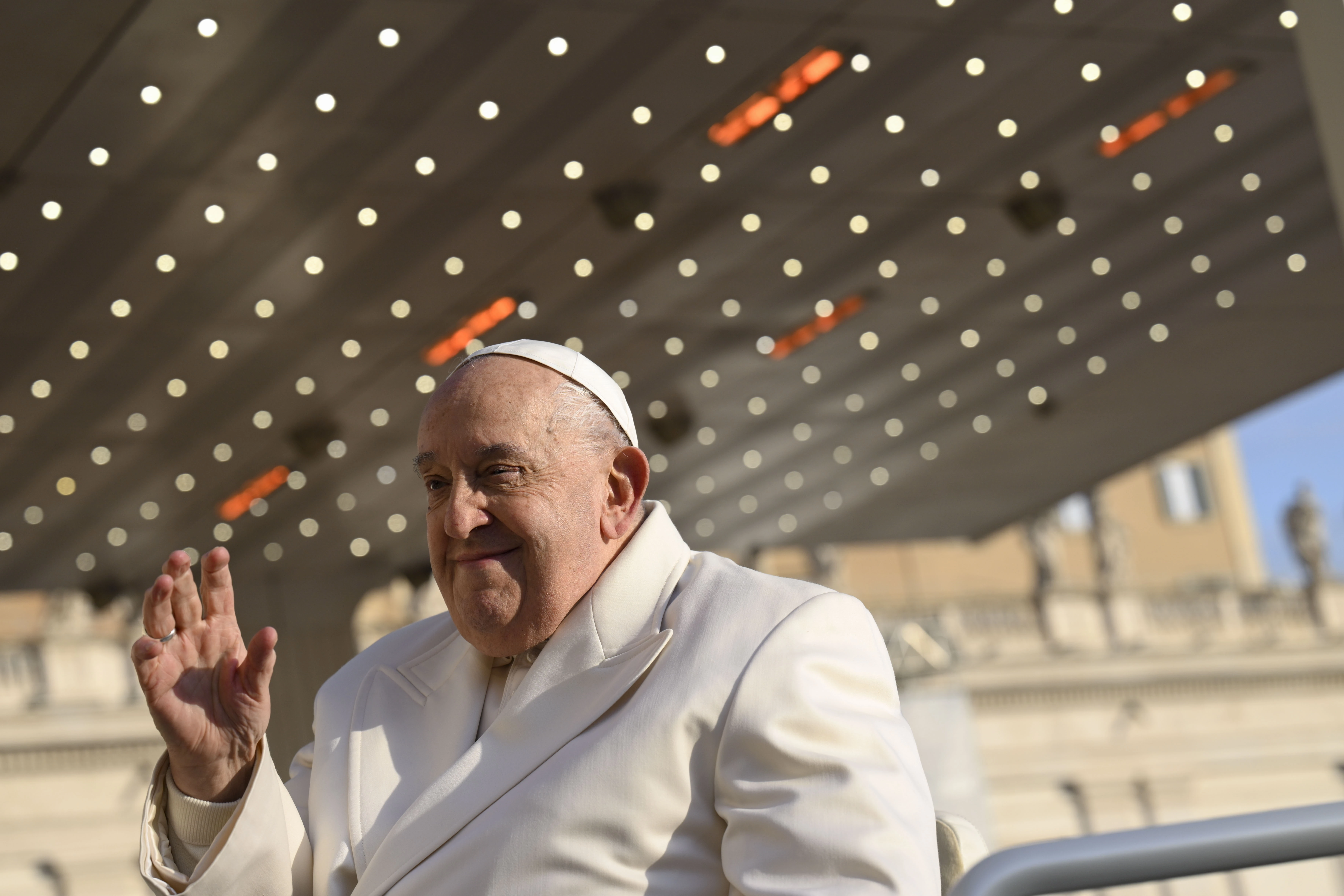Pope Francis delivers video message at Italy’s Sanremo festival, calls music ‘instrument of ...