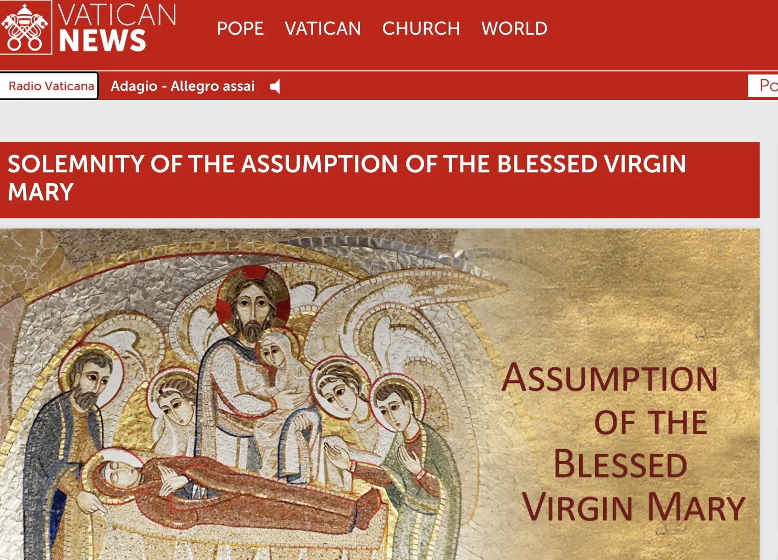 Rupnik art appears on Vatican website again — and in Pope Francis ...