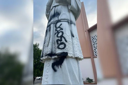 Los Angeles Catholic church repeatedly vandalized in possible ‘hate ...