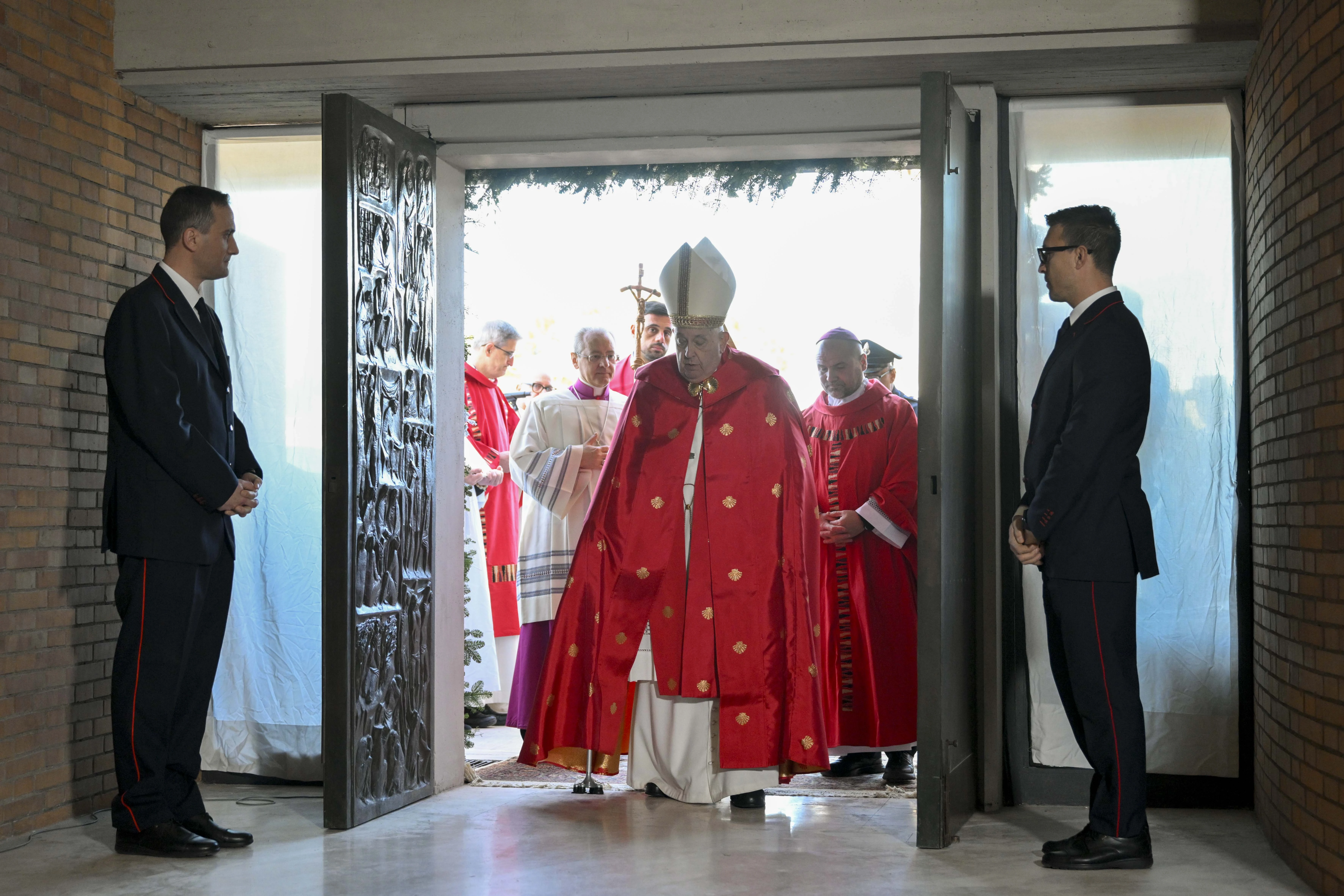 Special report: Inside the prison as Pope Francis opens the Jubilee ...
