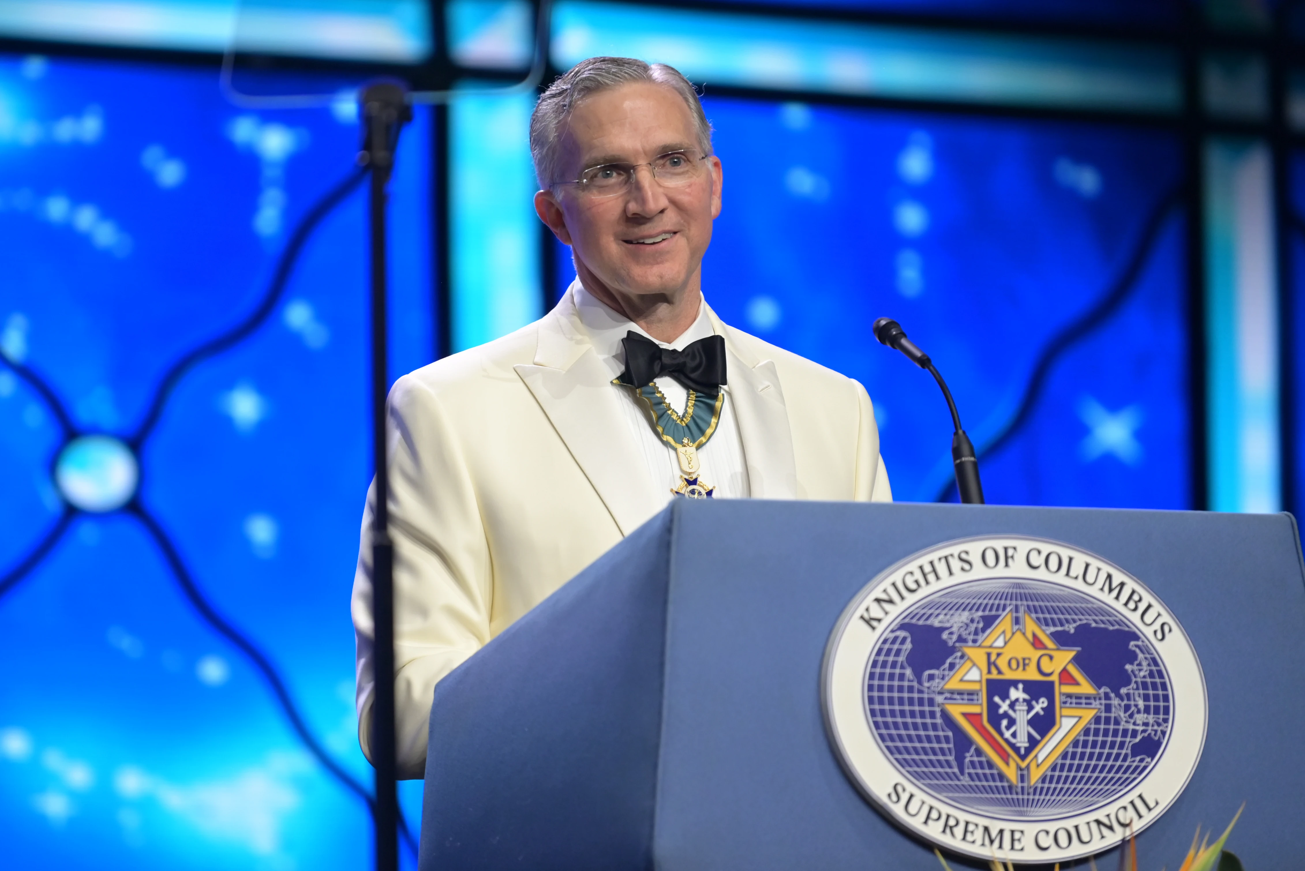 Supreme Knight Patrick Kelly has a plan to deepen the faith lives of ...