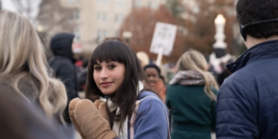 Detransitioner Chloe Cole, Matt Walsh speak at rally on the steps of ...