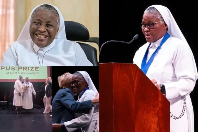 Nigerian Catholic religious sister wins $1.2 million Opus Prize | Catholic News Agency