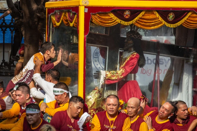 Black Nazarene procession in the Philippines draws millions after ...