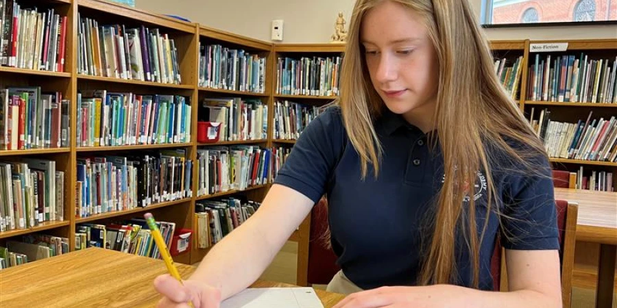 Virginia Catholic school student wins national cursive handwriting ...