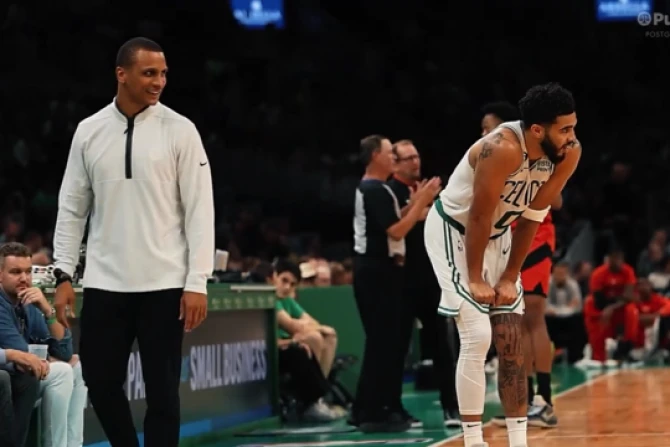 Boston Celtics head coach, now in NBA finals, treasures his Catholic ...