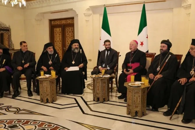 Hopes rise for Christians as Church leaders meet new Syria leader ...